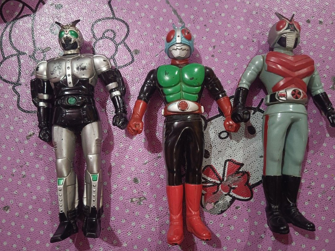 Vintage 88,89 Kamen rider set, Hobbies & Toys, Toys & Games on Carousell
