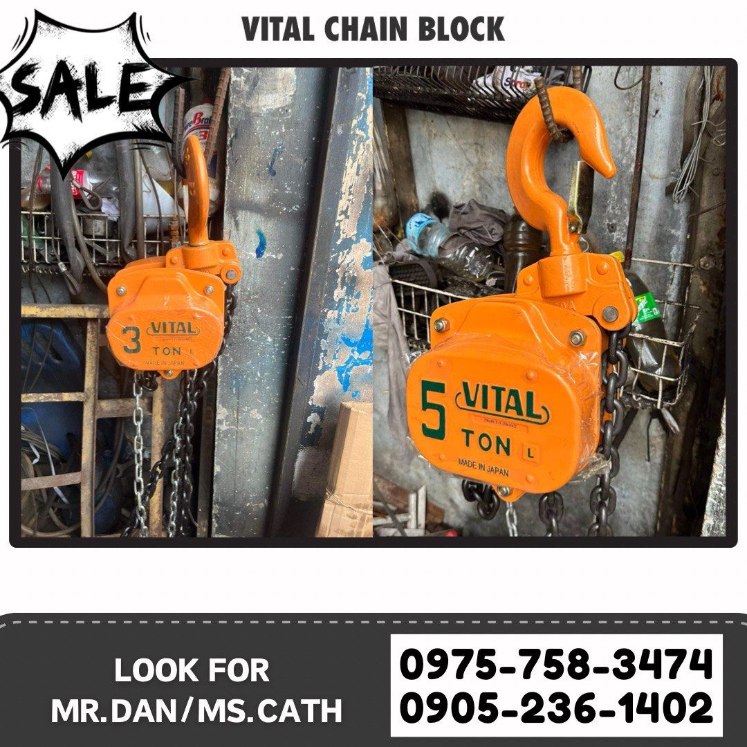Vital Chain Block, Commercial & Industrial, Construction Tools ...