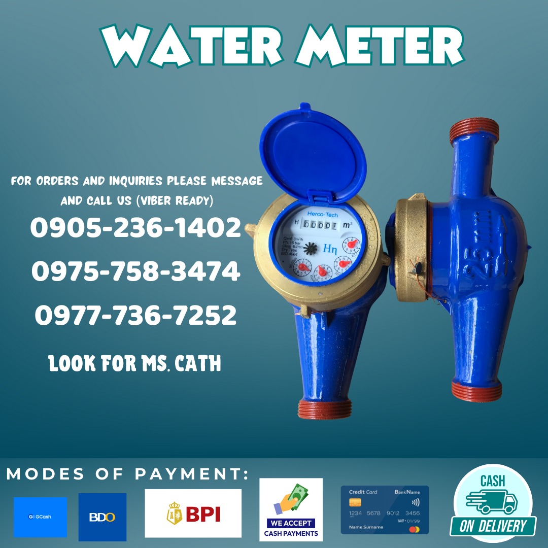 WATER METER, Commercial & Industrial, Construction Tools & Equipment on ...