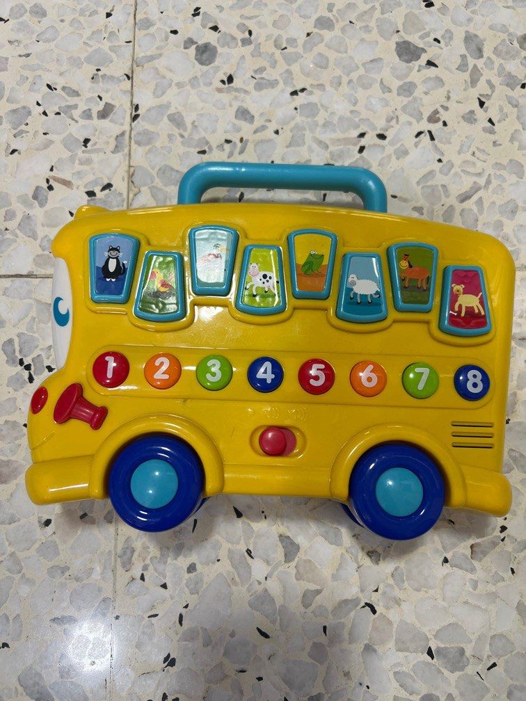 Winfun Animal Sounds Bus, Babies & Kids, Infant Playtime on Carousell
