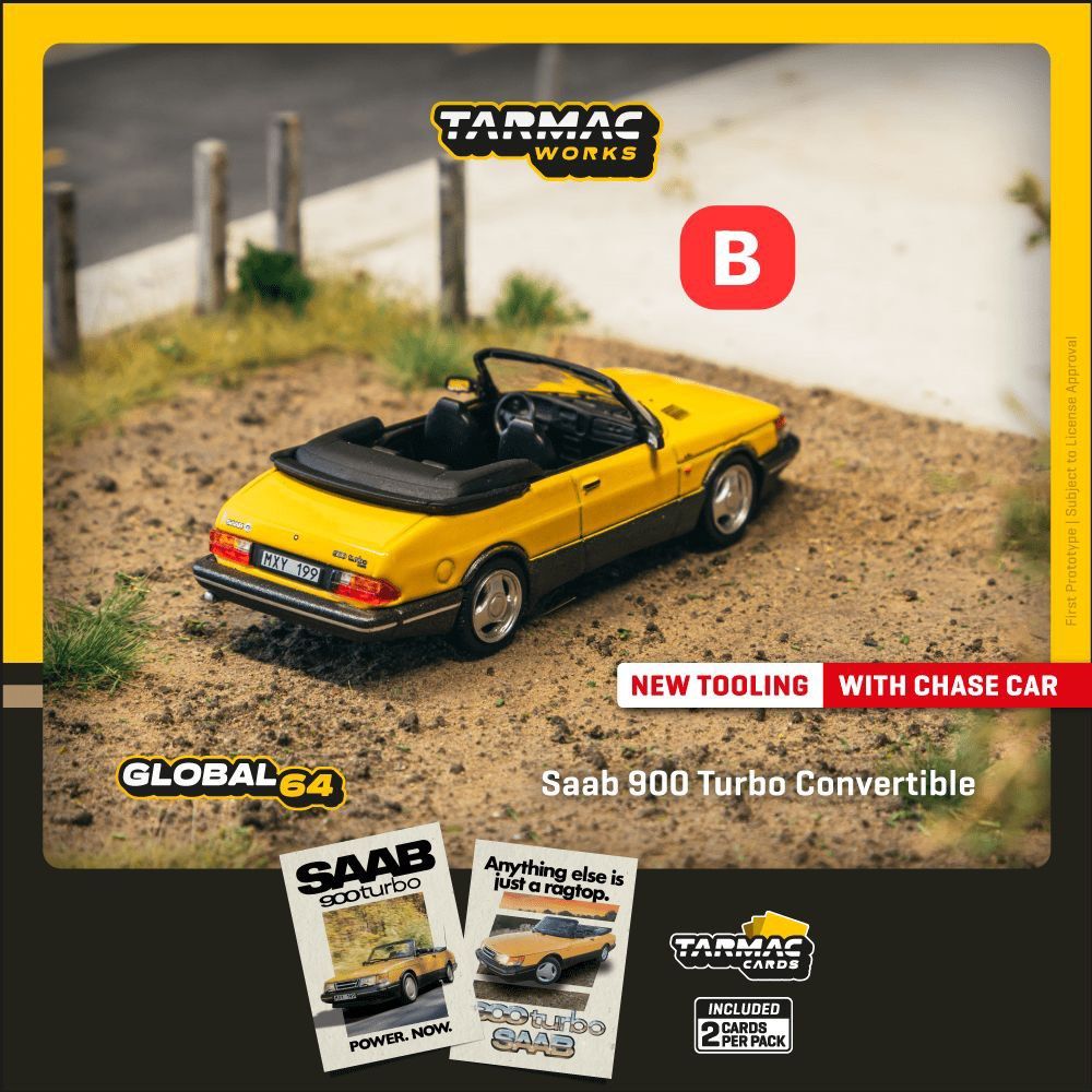 預訂 pre-order**** Tarmac Works Porsche 911 gt3 Saab 900 Turbo ...