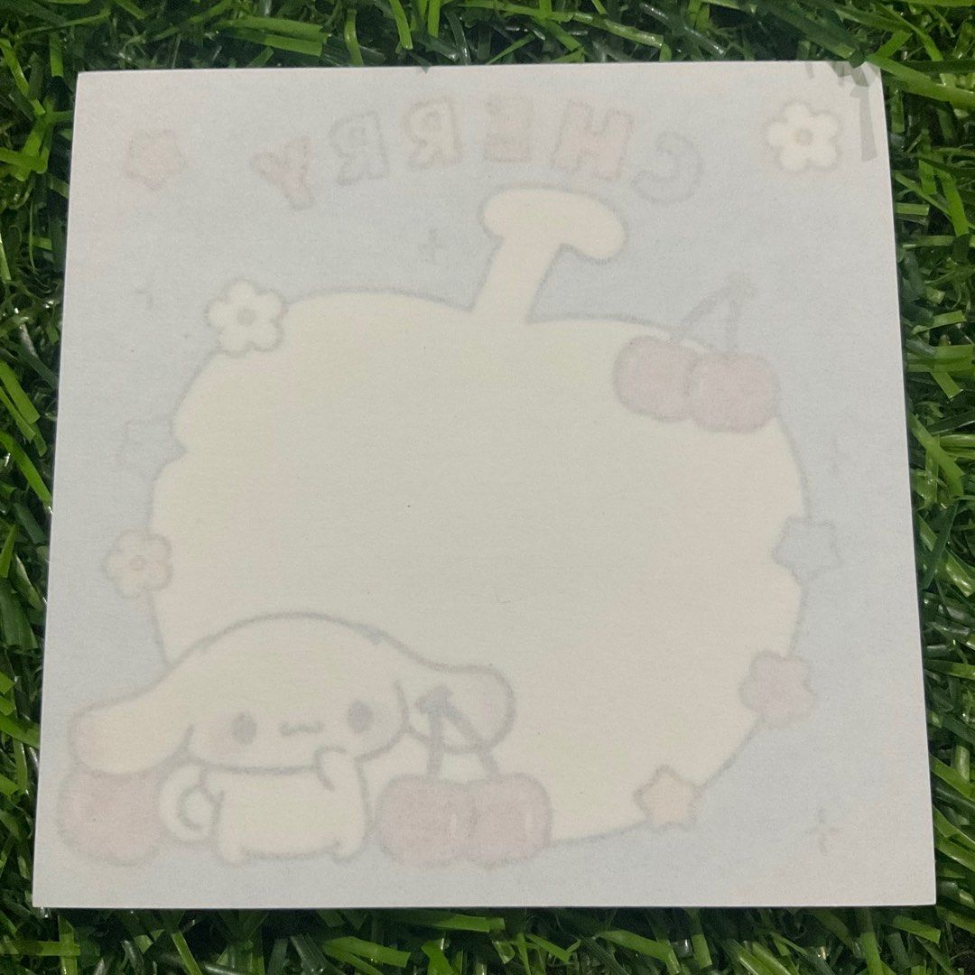 A50 Cinnamoroll Sanrio Post-It Note Paper 50pcs per pad, 1pad available ...