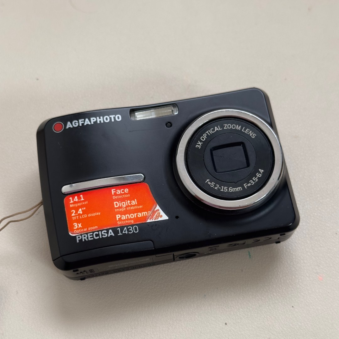 AGFAPHOTO PRECISA 1430 DIGITAL CAMERA IN BLACK, Photography, Cameras on ...