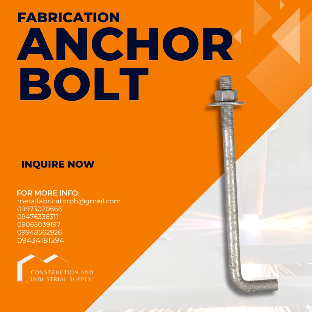 Anchor Bolt | Base Plate | Shear Plate | Shafting | Deformed Bars ...