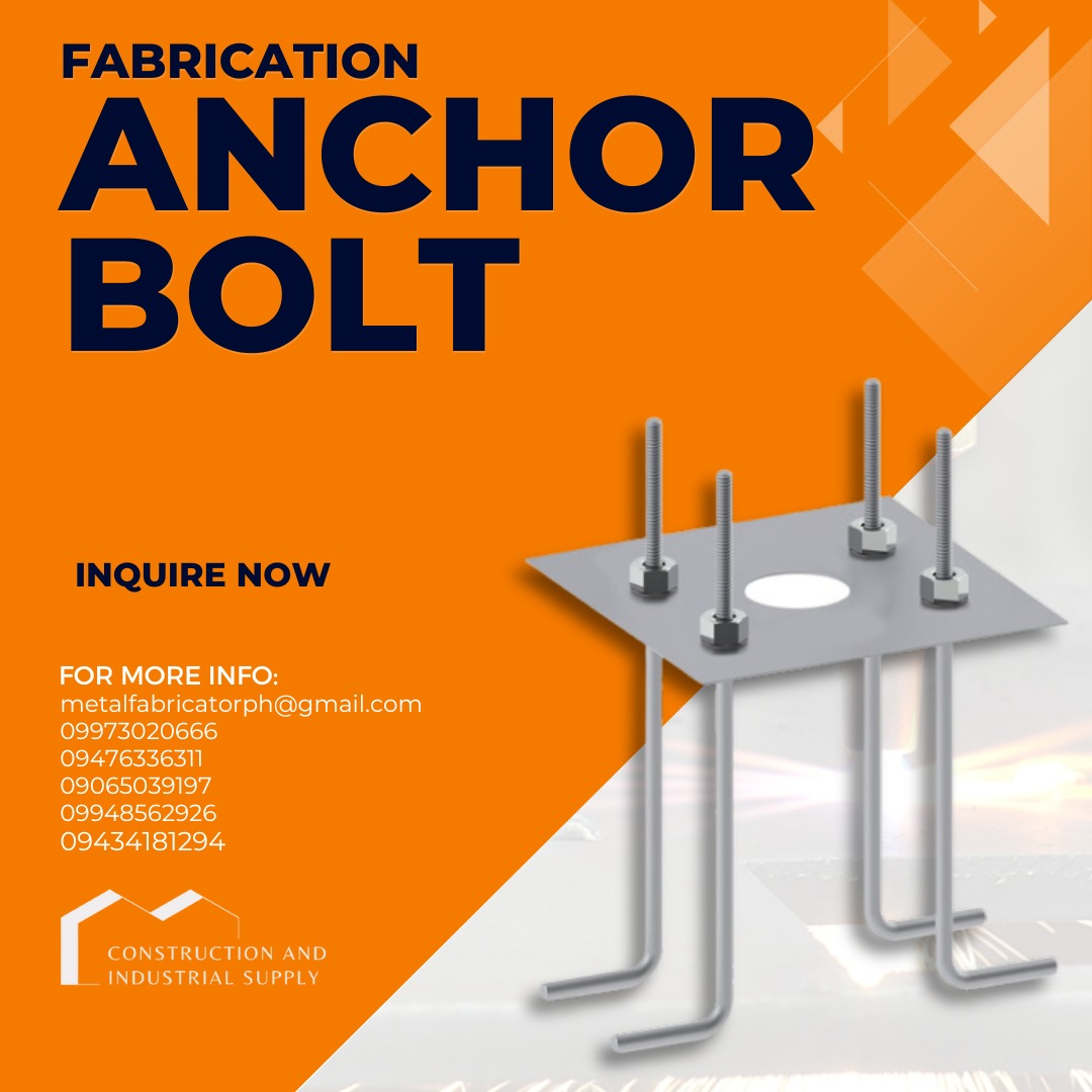 Anchor Bolt | Base Plate | Shear Plate | Shafting | Deformed Bars ...