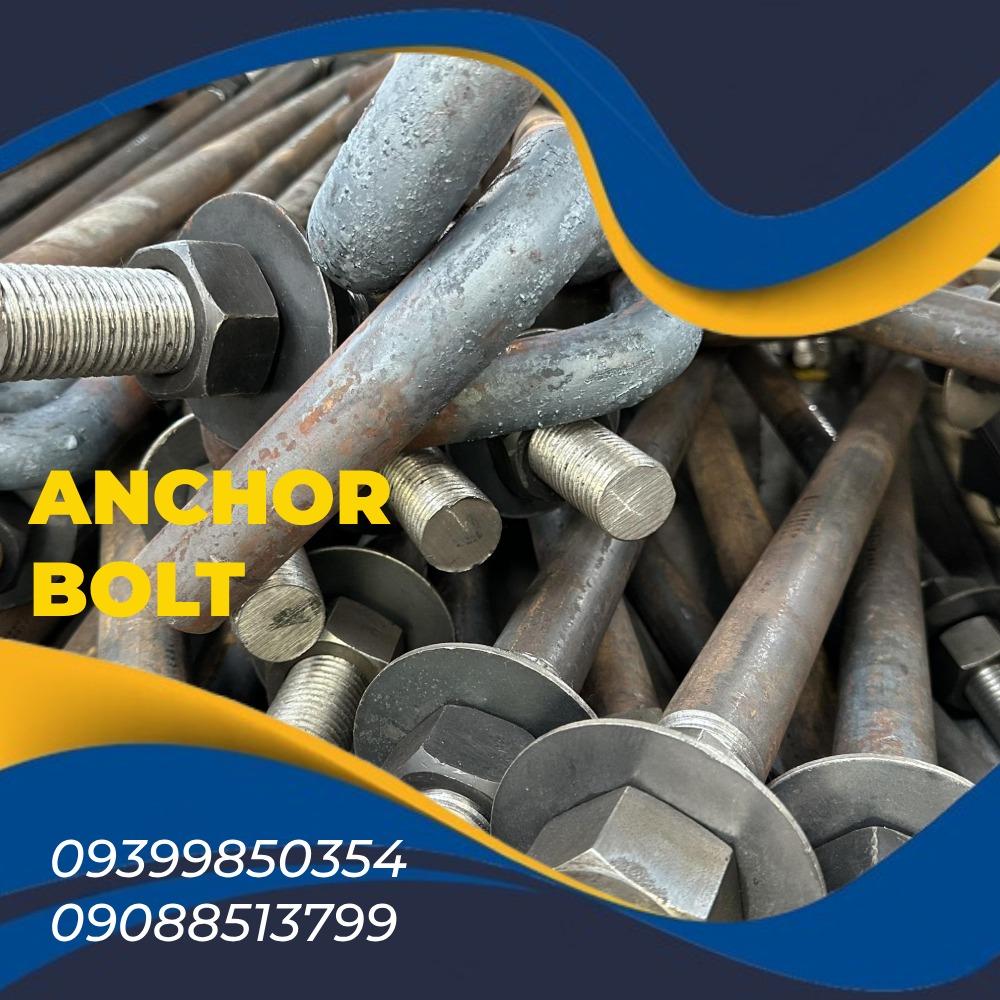 Anchor Bolt | Base Plate | Steel Pipe Casing | U-Bolt | Threaded Rebars ...
