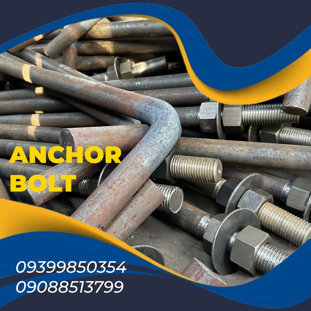 Anchor Bolt | Base Plate | Steel Pipe Casing | U-Bolt | Threaded Rebars ...