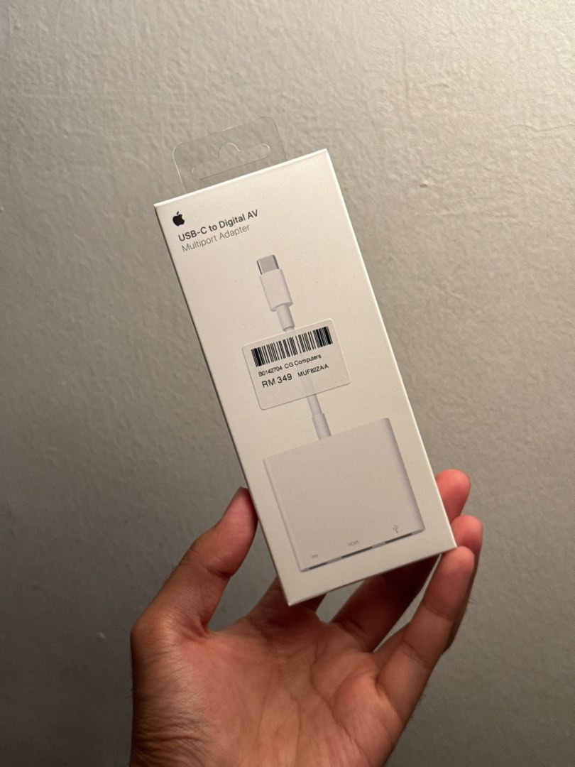 Apple USB-C Digital AV Multiport Adapter, Computers & Tech, Parts ...