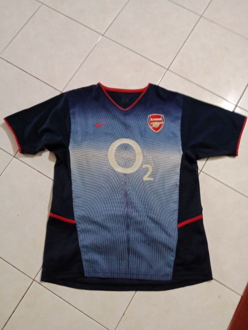 Arsenal 02 original jersey remake t Henry 14 name set 2004, Hobbies ...
