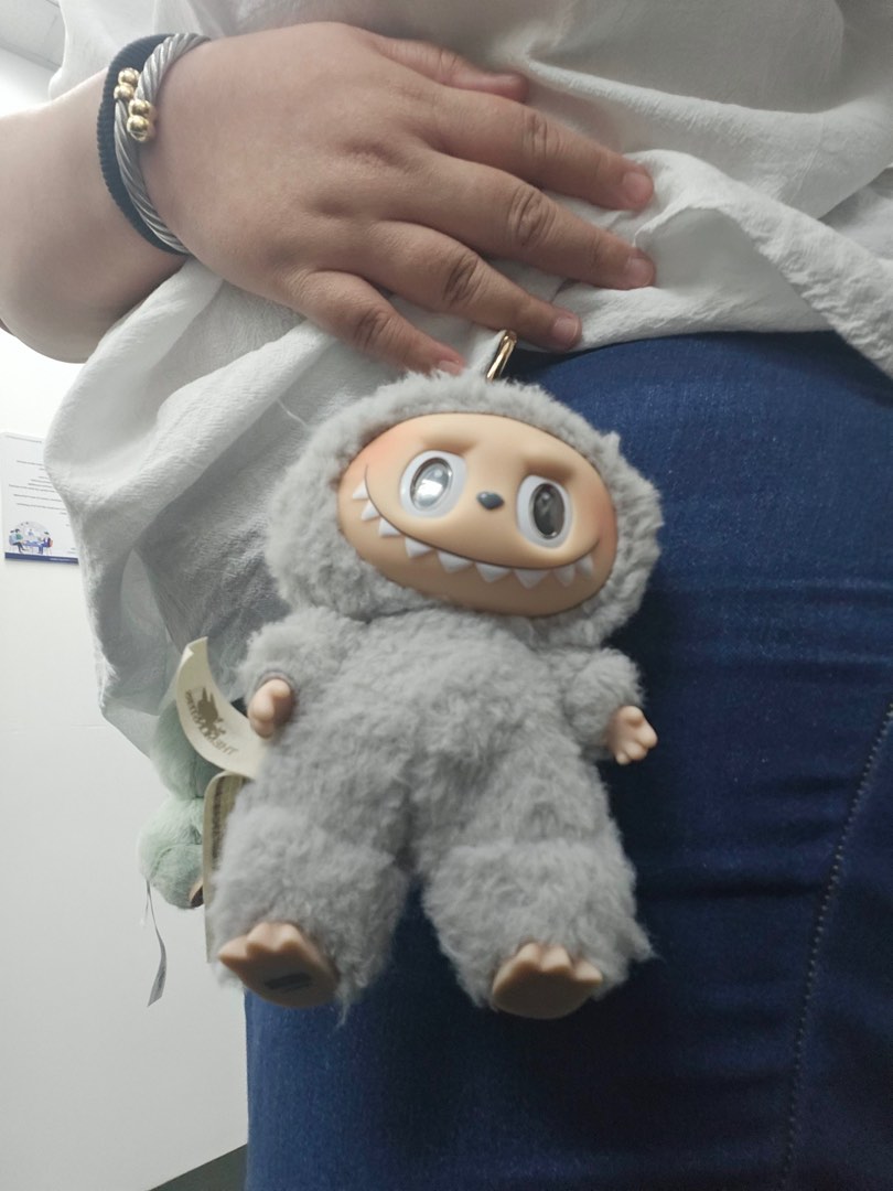 Authentic sesame labubu, Hobbies & Toys, Toys & Games on Carousell