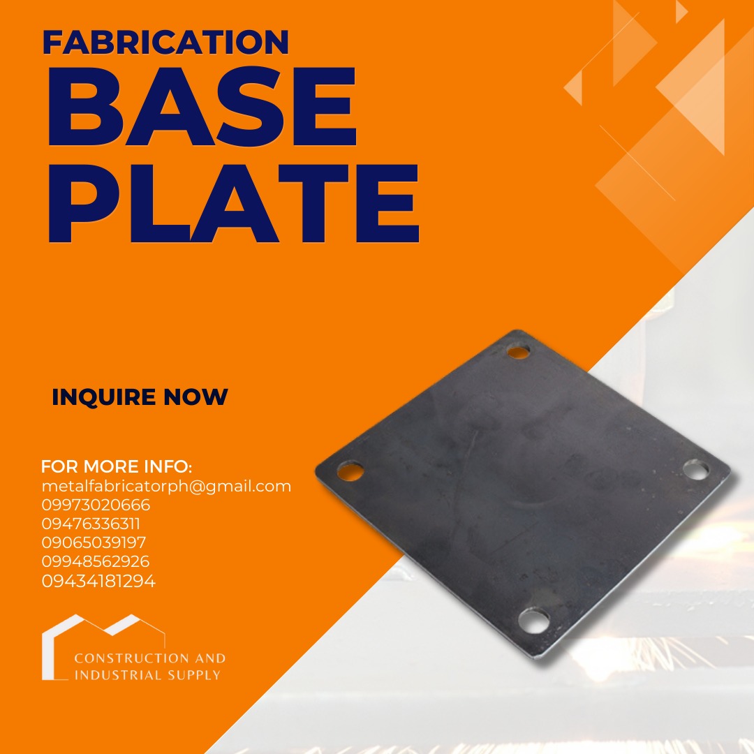 Base Plate | Metal Fabrication | Shear Plate | Anchor Bolt | Shafting ...