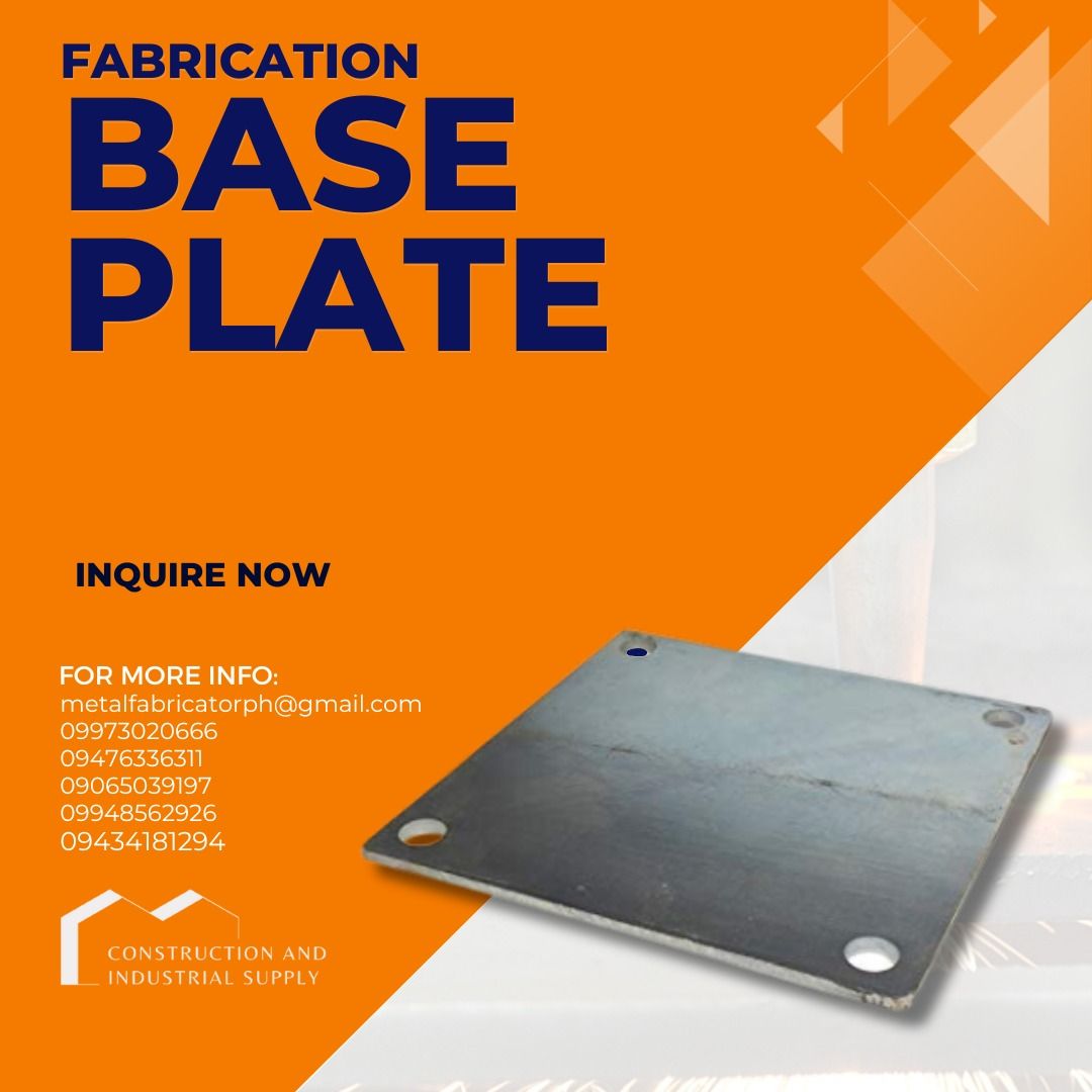 Base Plate | Shear Plate | Shafting | Deformed Bars | Anchor Bolt ...
