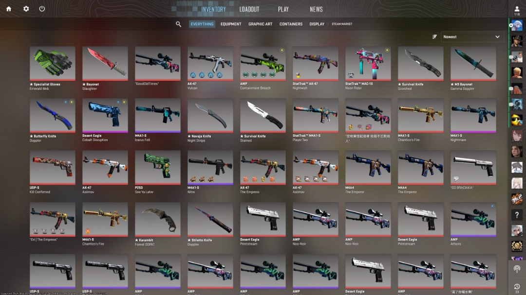 buying all cs skins and knives, Video Gaming, Video Games, Others on ...