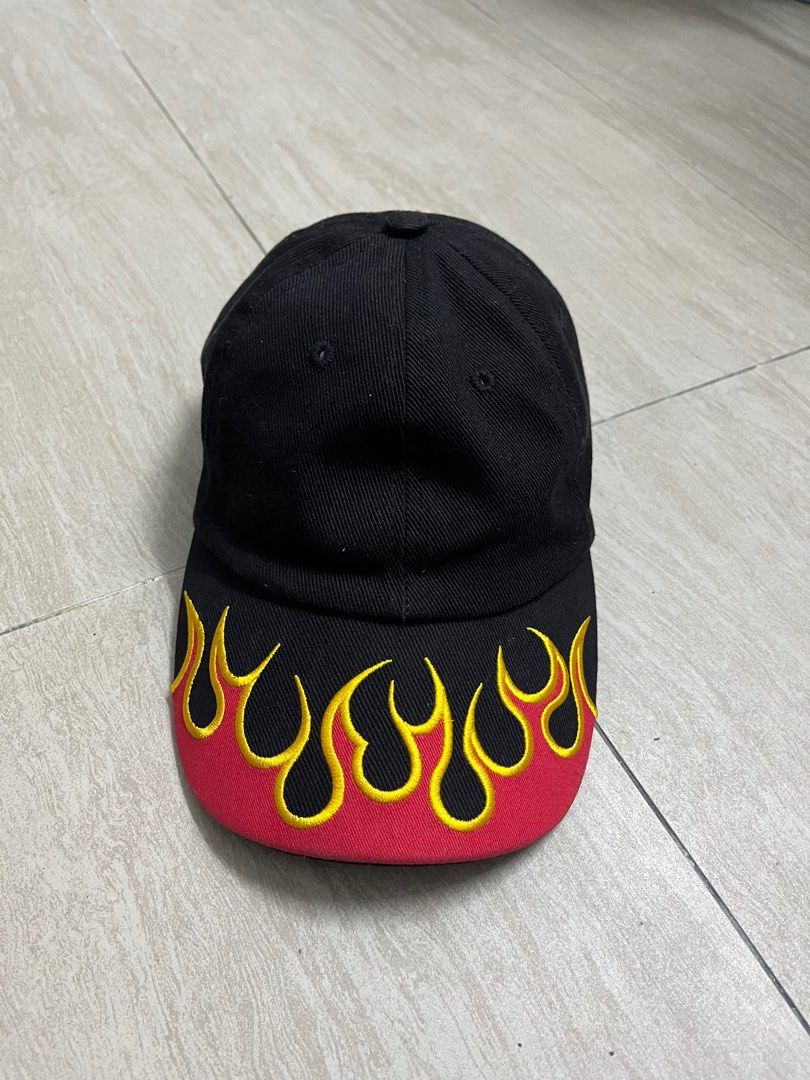 Cap fire design, Men's Fashion, Watches & Accessories, Cap & Hats on ...