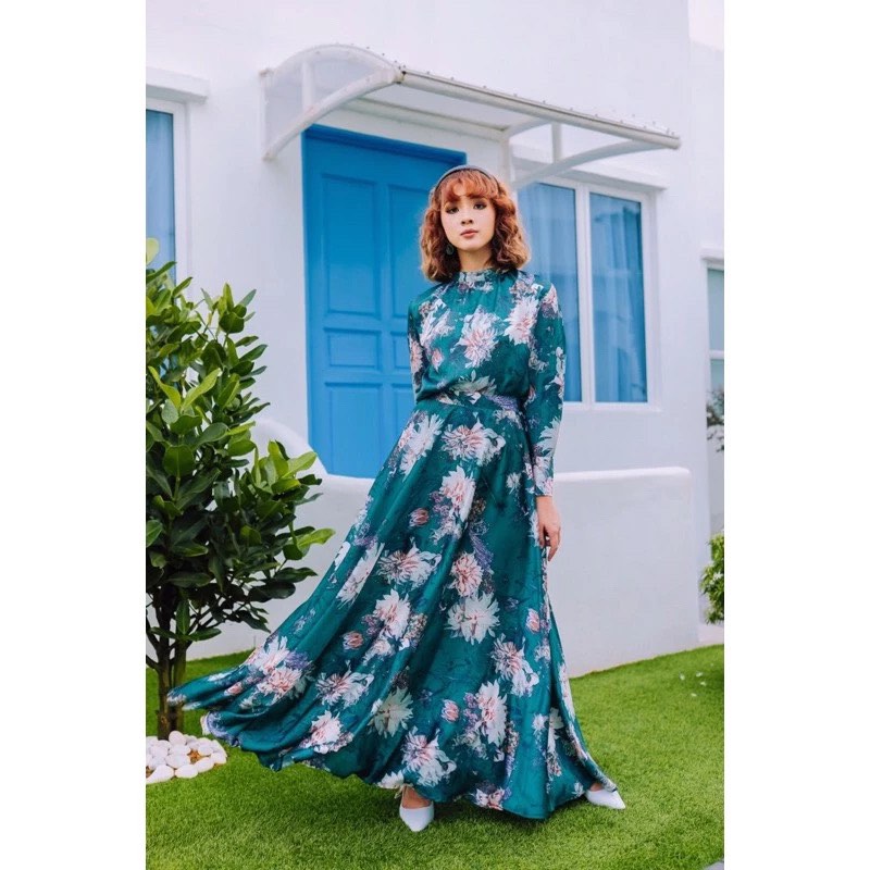 Cara Dress Myravallyn Hijabistahub Leeyanarahman Minaz, Women's Fashion ...