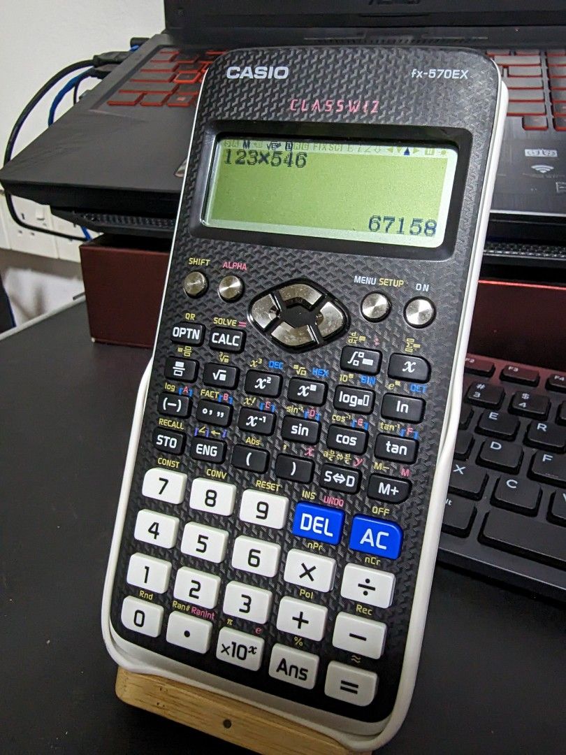 Casio fx-570EX Scientific Calculator, Hobbies & Toys, Stationery & Craft, Stationery & School ...