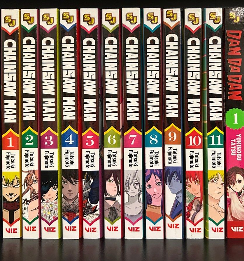 Chainsaw Man manga vol 1-11, Kaiju no. 8 manga vol 1-6, Hobbies & Toys, Books & Magazines ...