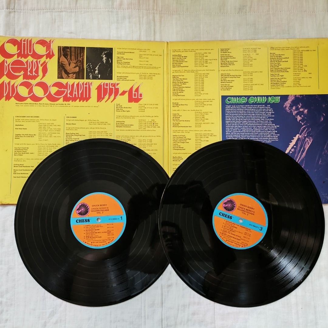 CHUCK BERRY (Golden Decade Vol 2) LP, Hobbies & Toys, Music & Media ...