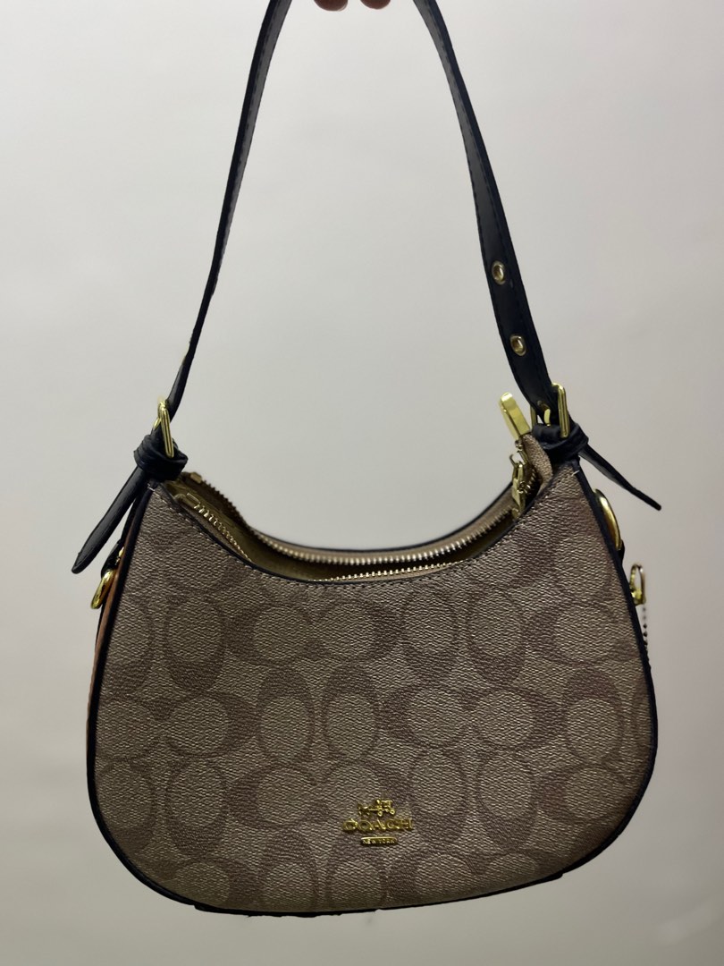 Coach Shoulder Bag (Gred), Women's Fashion, Bags & Wallets, Shoulder ...