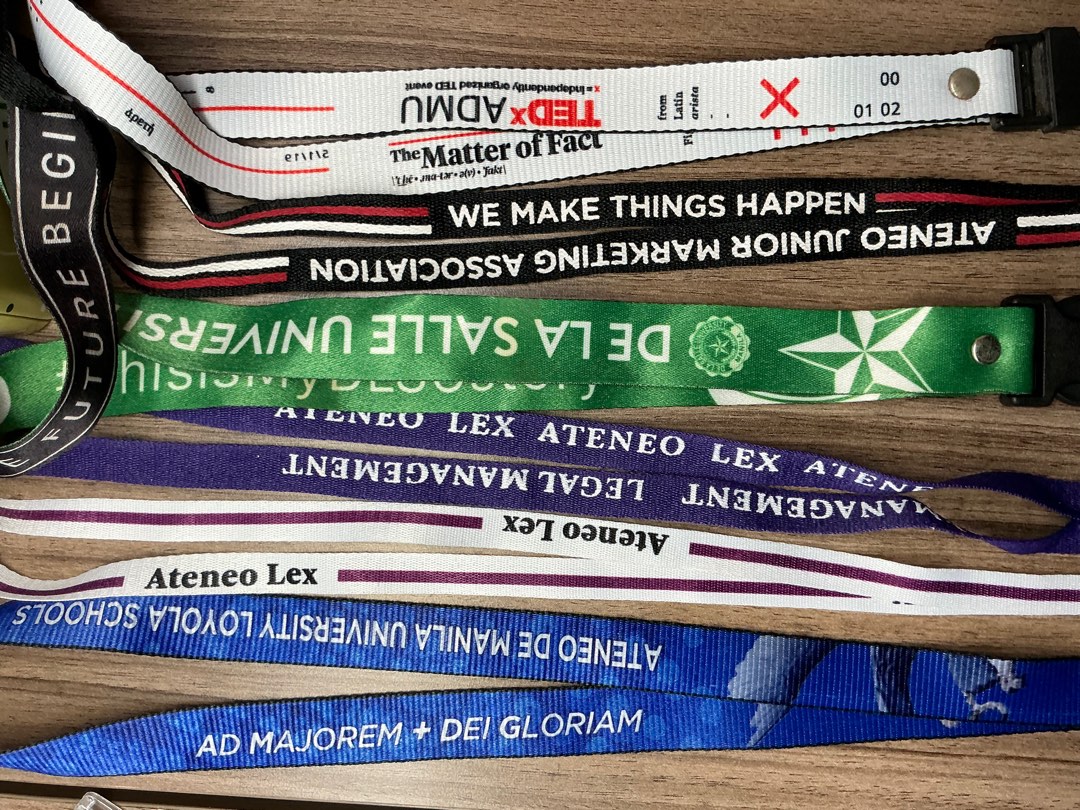 COLLEGE LANYARDS, Hobbies & Toys, Stationary & Craft, Stationery ...