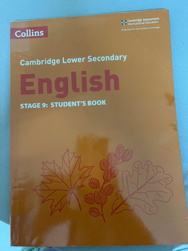 Collins Cambridge Lower Secondary English Student Book Stage 9 (2E ...