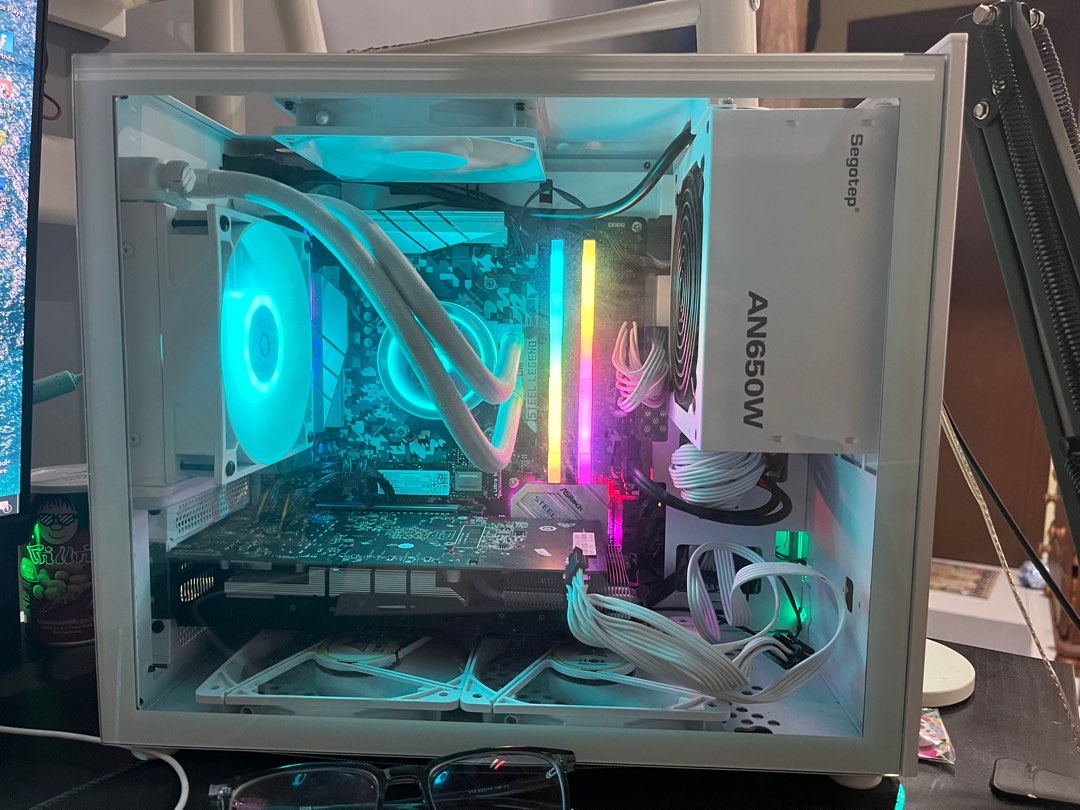 Compact matx Gaming pc ryzen, Computers & Tech, Desktops on Carousell