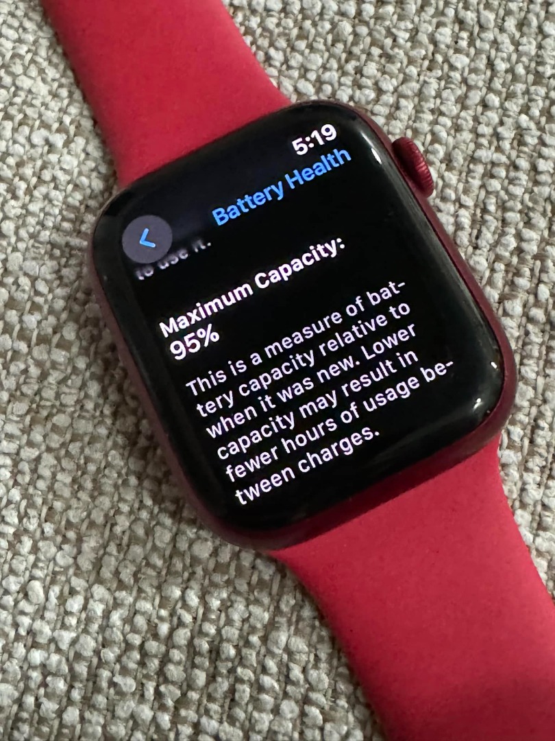 COP COD Apple Watch Series 7 45mm Product RED, Men's Fashion, Watches ...