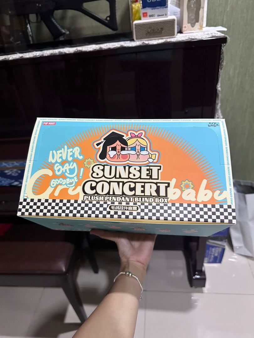 [POP MART ORIGINAL] CRY BABY X SUNSET CONCERT, Toys & Collectibles ...
