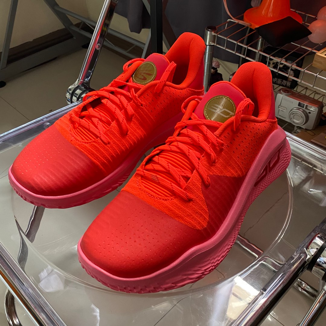 Curry 4 Low Flotro Flooded Under Armour , Men's Fashion, Footwear ...