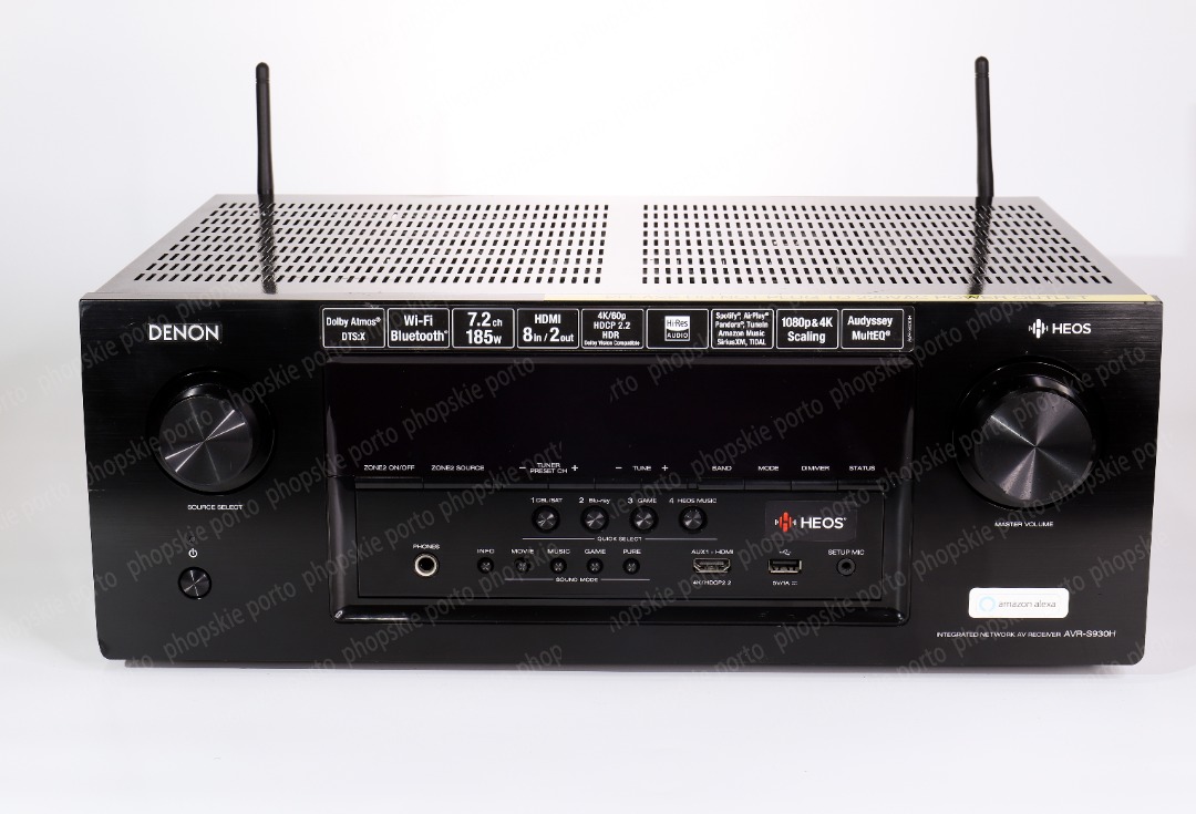 Denon S930H AVR 7.2 channel 5.2.2 DTS / Dolby 4k Ultra 110 volts, Audio ...
