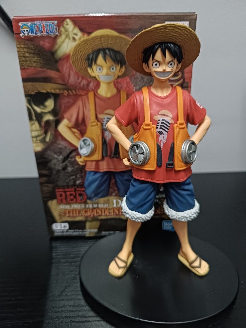 DXF Monkey D. Luffy Film Red, Hobbies & Toys, Toys & Games on Carousell