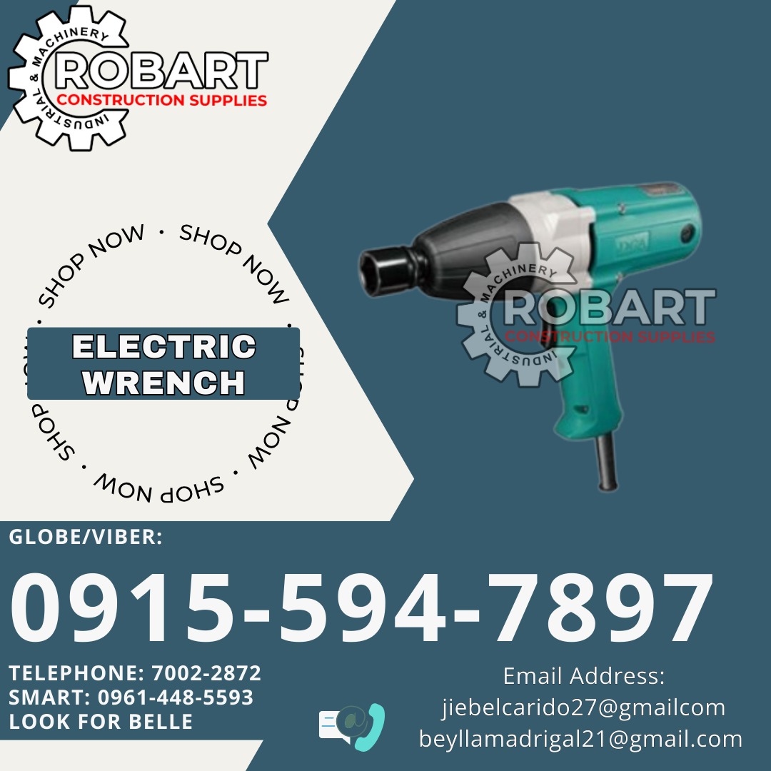 DZA Electric Wrench, Commercial & Industrial, Construction Tools ...