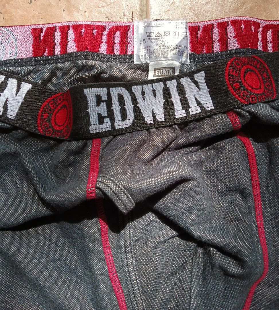 Edwin boxer L uniqlo muji Levi's wrangler lee cooper, Men's Fashion ...