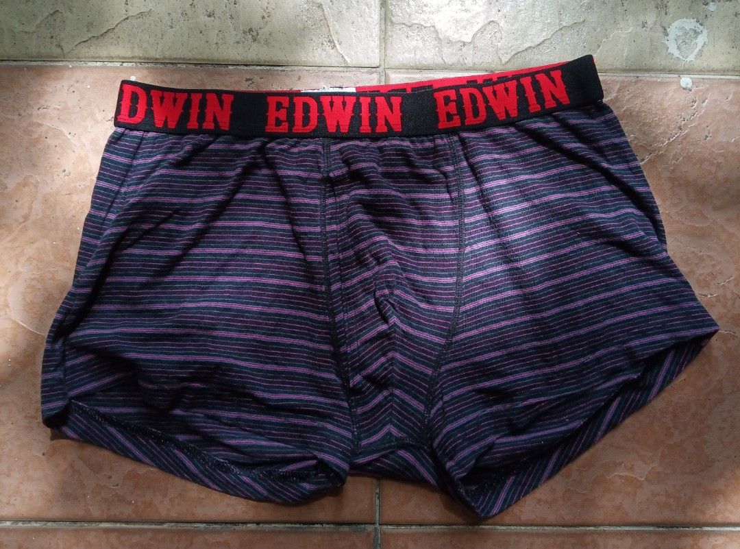 Edwin boxer stripes m uniqlo muji Levi's wrangler lee cooper, Men's ...
