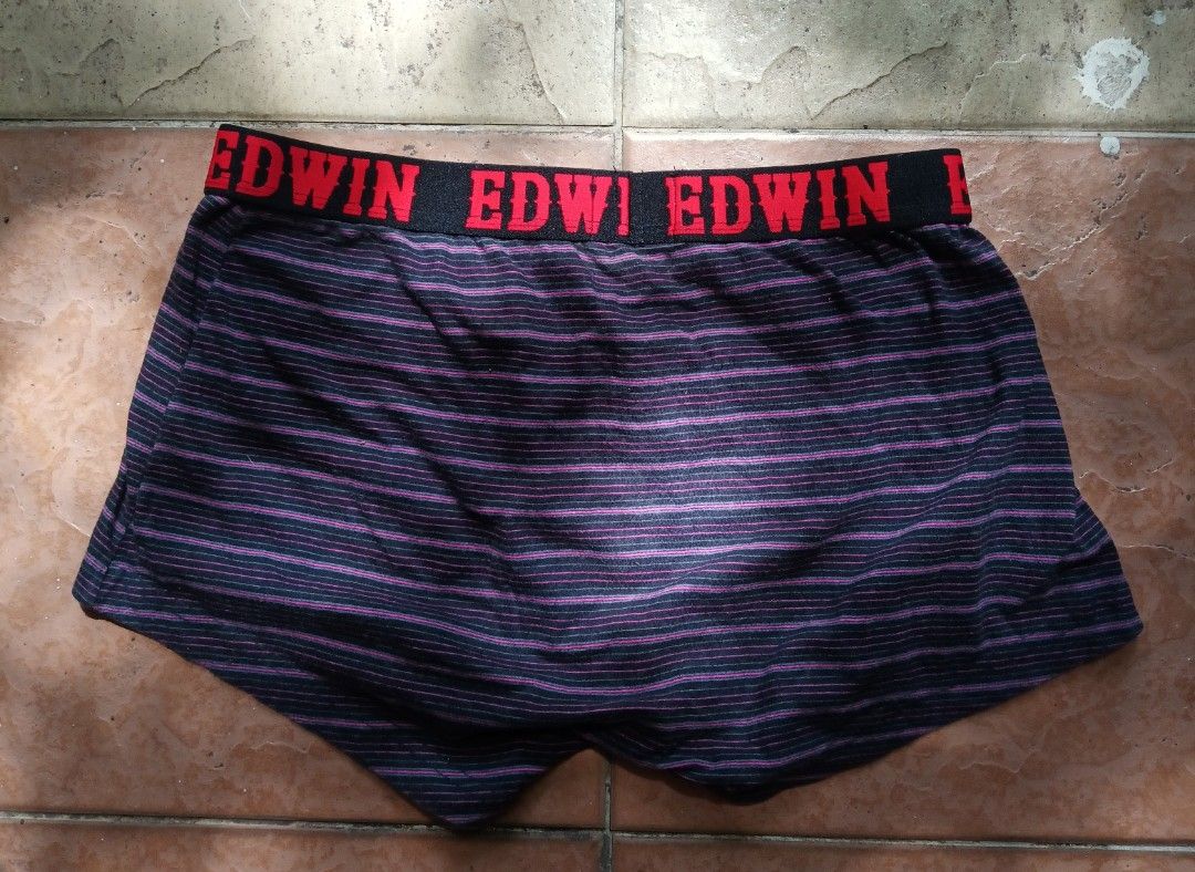 Edwin boxer stripes m uniqlo muji Levi's wrangler lee cooper, Men's ...