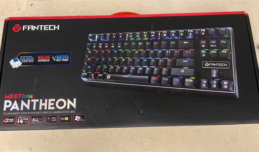 Fantech Pantheon Mk871 keyboard, Computers & Tech, Parts & Accessories ...