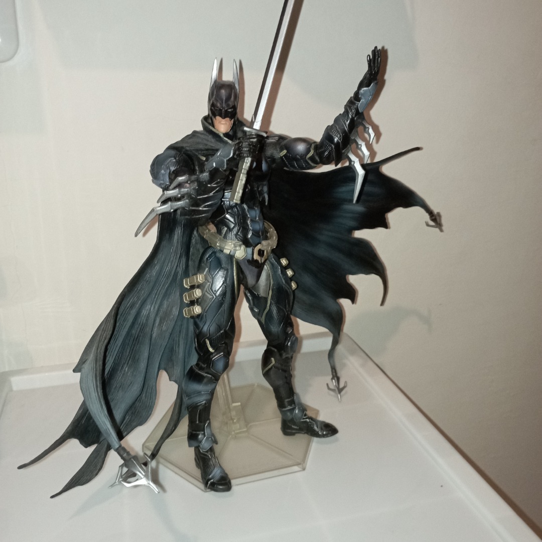 SALE GERCEP Figure Replika Batman Square Enix Play Arts Kai, Toys ...