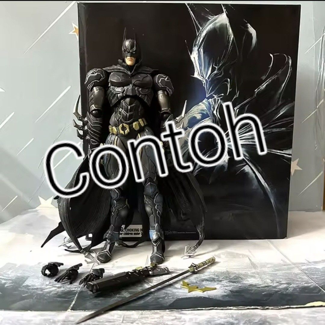 SALE GERCEP Figure Replika Batman Square Enix Play Arts Kai, Toys ...