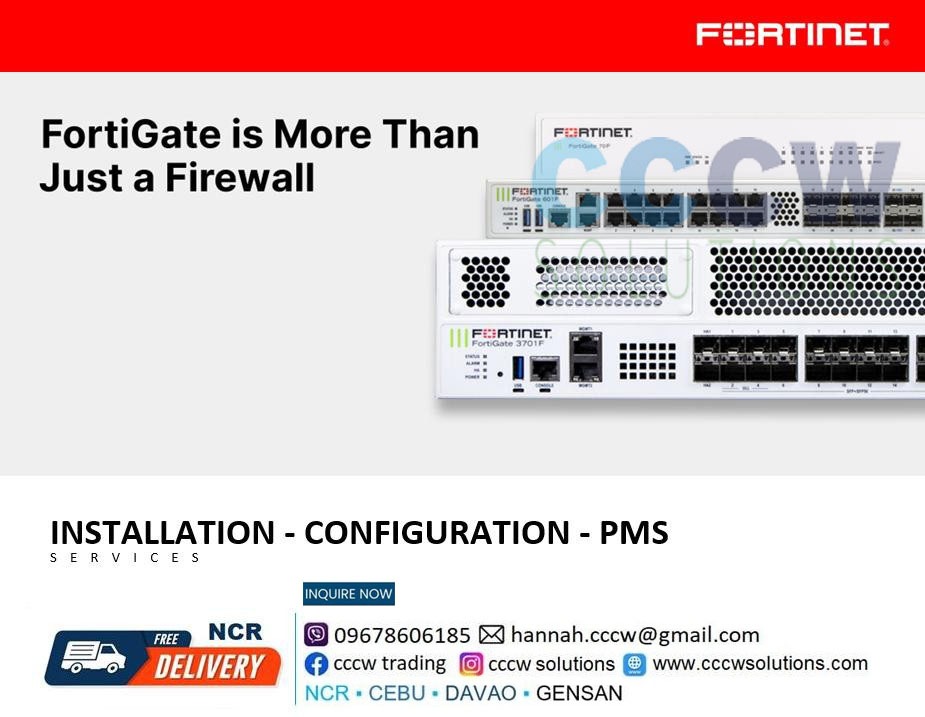 Firewall - FortiGate-80F 8 x GE RJ45 ports, 2 x RJ45/SFP shared media ...