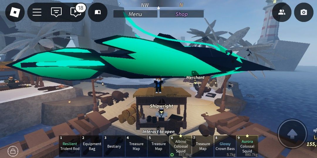 Fisch Roblox Brine Phantom, Video Gaming, Gaming Accessories, Game Gift ...