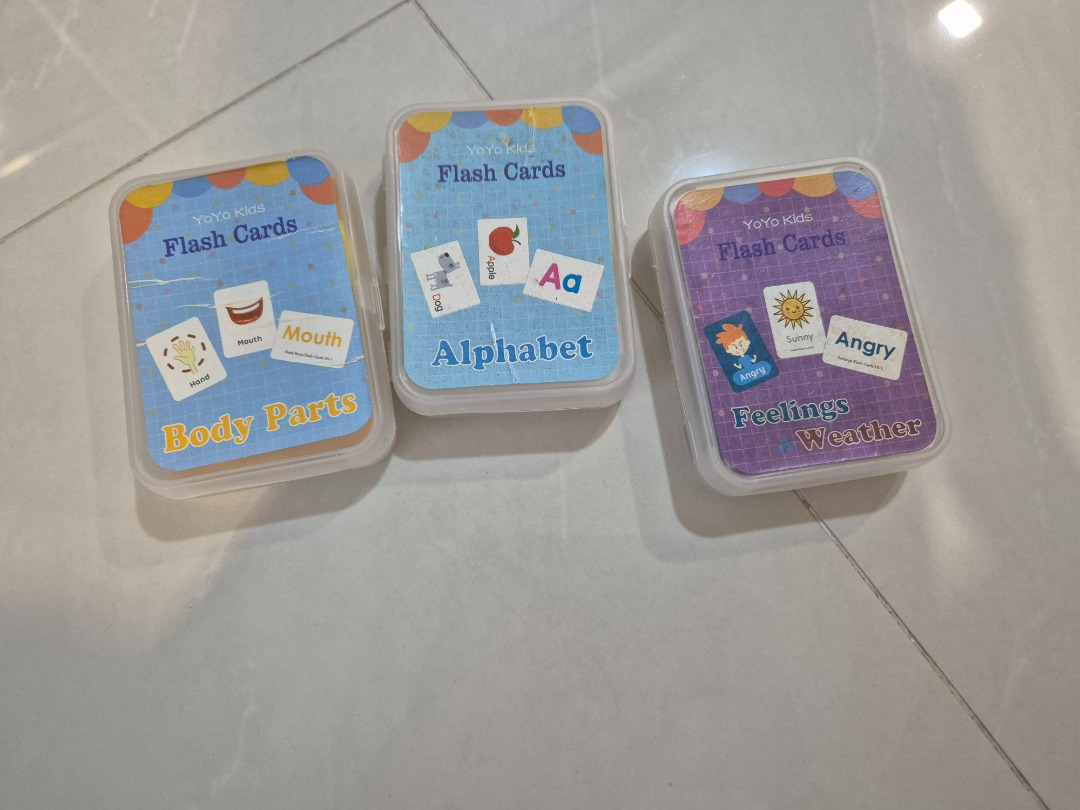 Flashcards on body parts, alphabet and feelings and weather, Hobbies ...