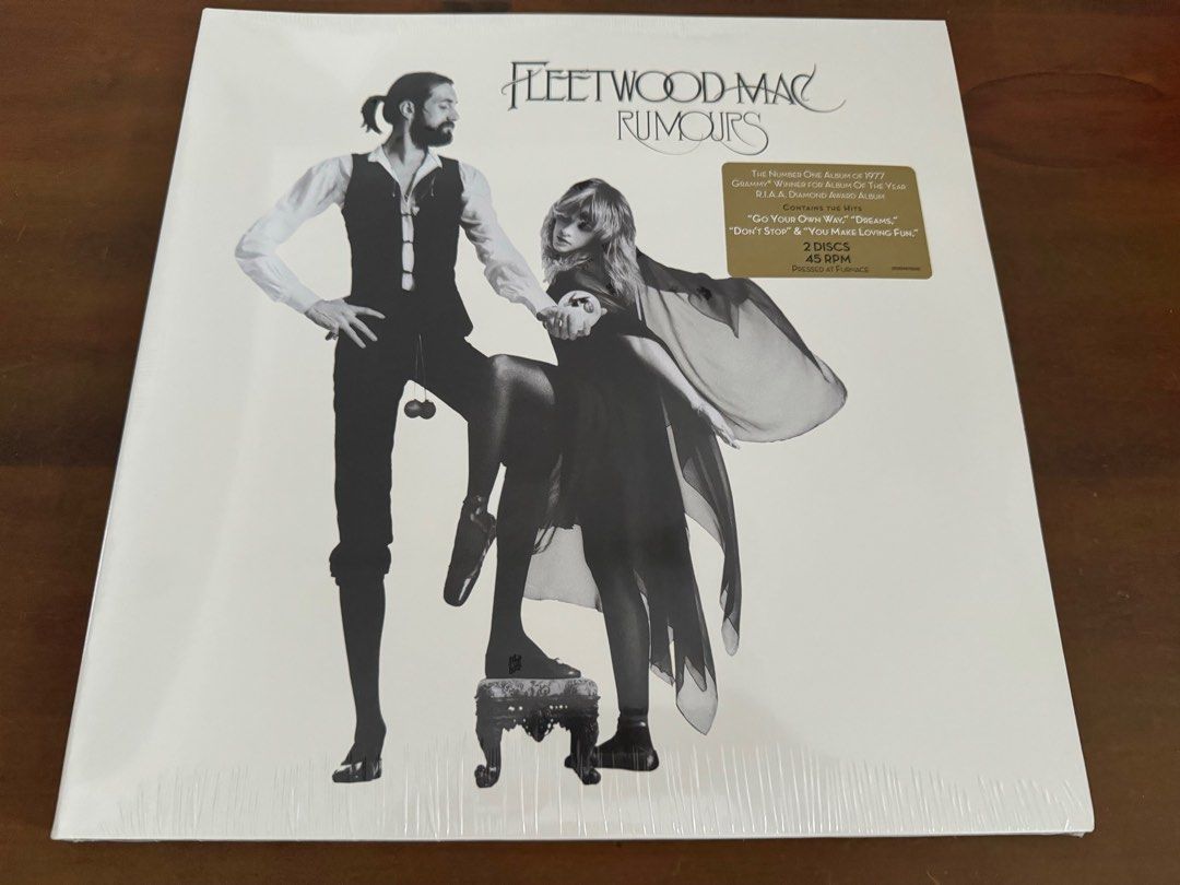 (FURNACE) Fleetwood Mac - Rumours (2LP Limited Edition 200g 45rpm Vinyl ...
