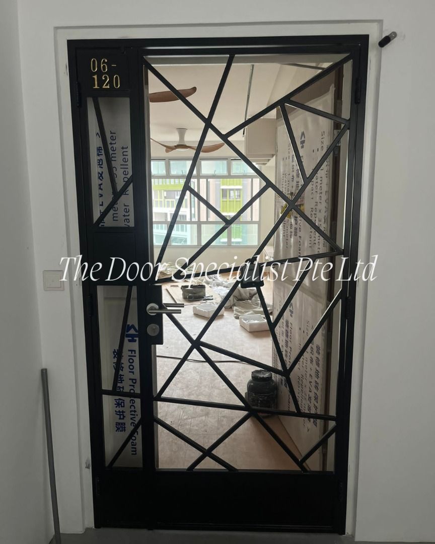 Glass Gate, Customize Gate, Toilet Door, Gate, Laminated Gate, HDB Gate ...