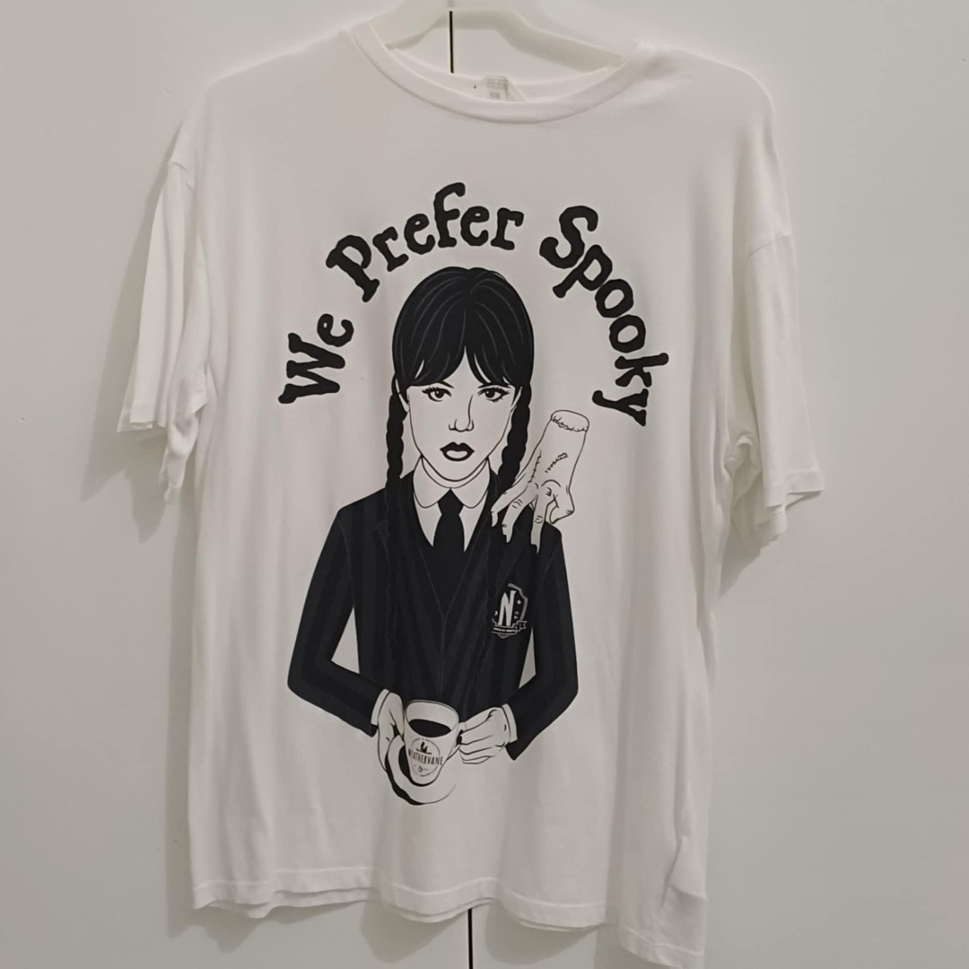 H&M Divided Wednesday Addams / Addams Family Goth, Women's Fashion ...