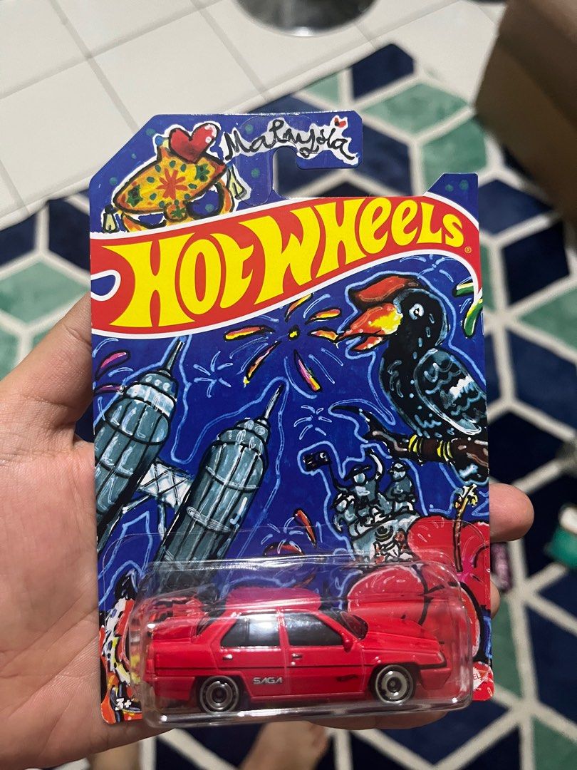 Hot Wheels Proton Saga 2024 Mattel Malaysia Limited Edition, Toys ...