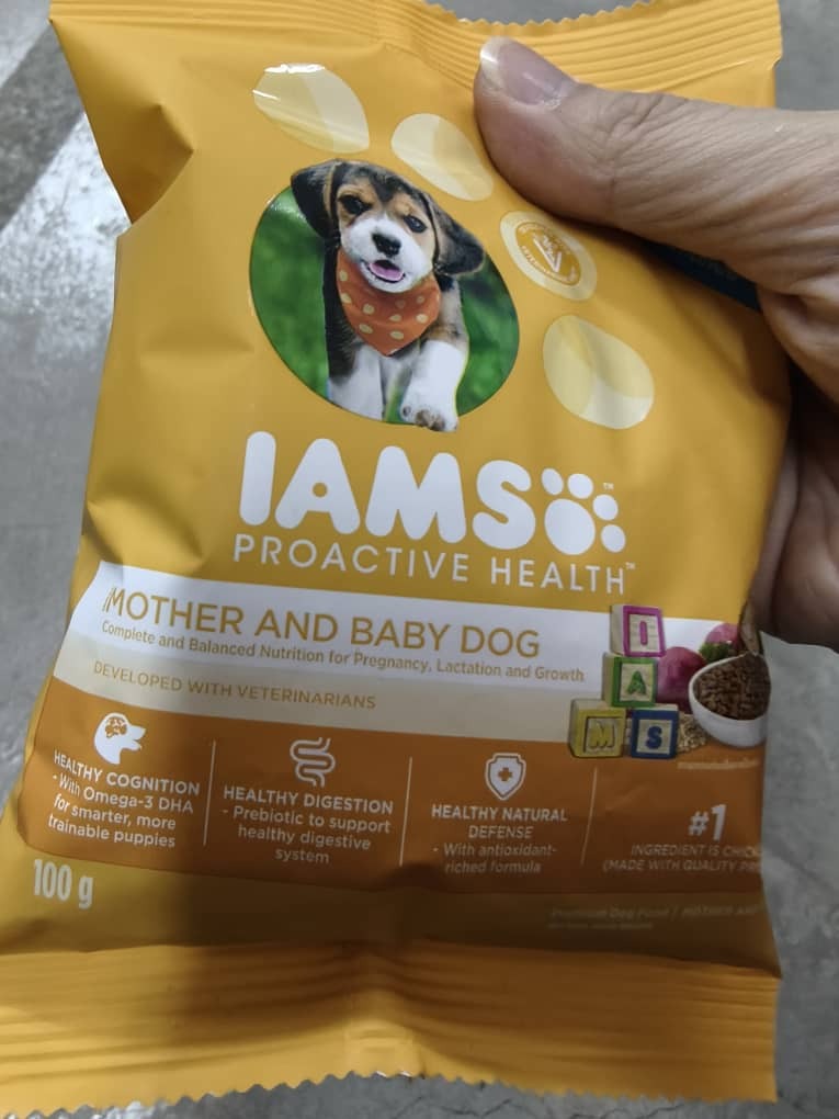 IAMS Mother And Baby Dog 100g X 10 packs [Original], Pet Supplies, Pet ...
