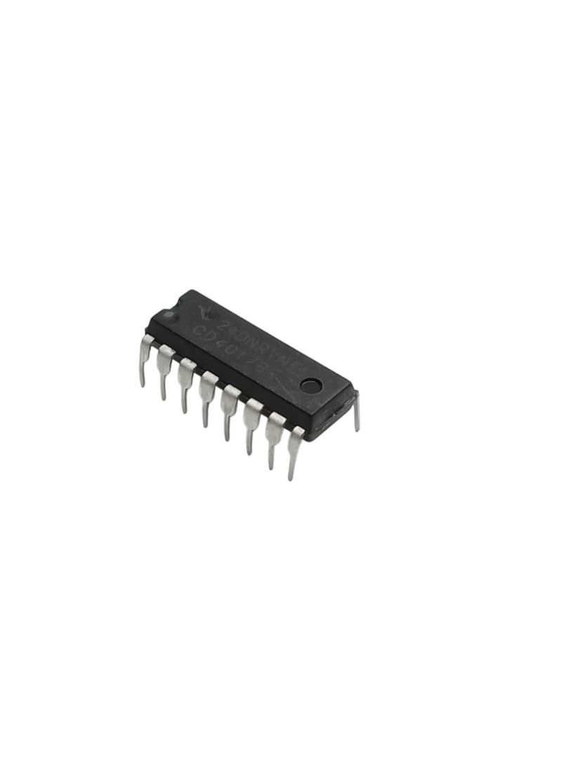 IC CHIP, CD4017 CD4017BE CMOS DECADE COUNTER with 10 DECODED OUTPUT ...