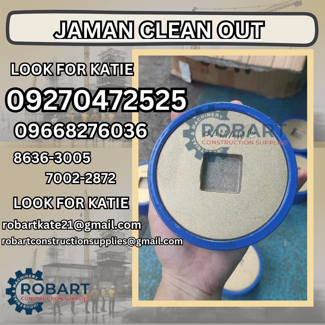 Jaman Brass Clean Out, Commercial & Industrial, Construction Tools ...