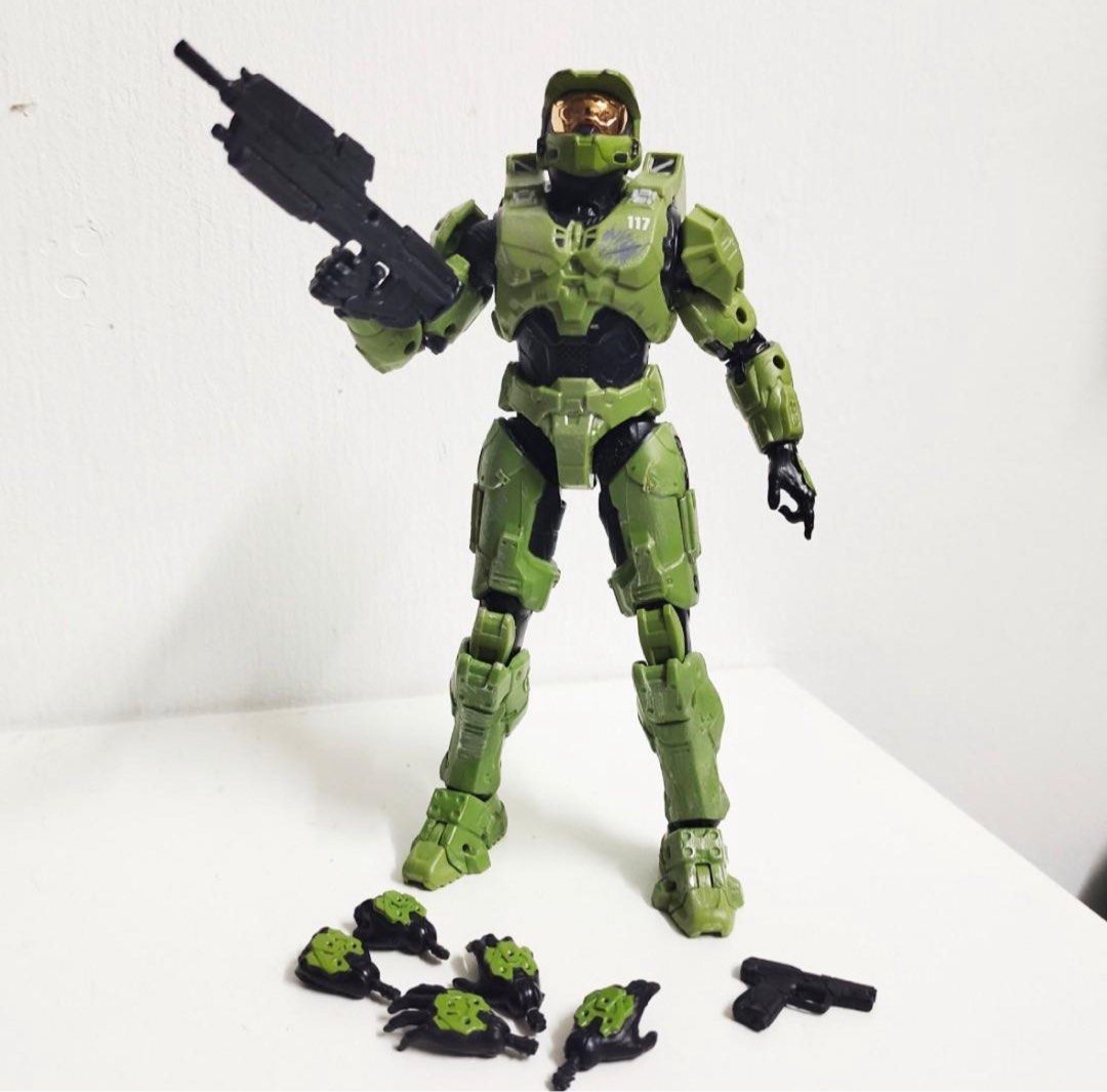 Jazwares Halo Master Chief not marvel legends/ shf/ mcfarlane, Hobbies ...