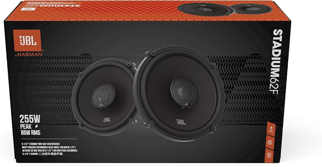 JBL Harman Kardon Stadium 62F 2-Way Car Speaker Set 255 Watt Car ...